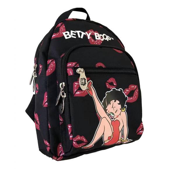 Betty Boop | Bags | New Betty Boop Womens Mini Backpack In Black | Poshmark